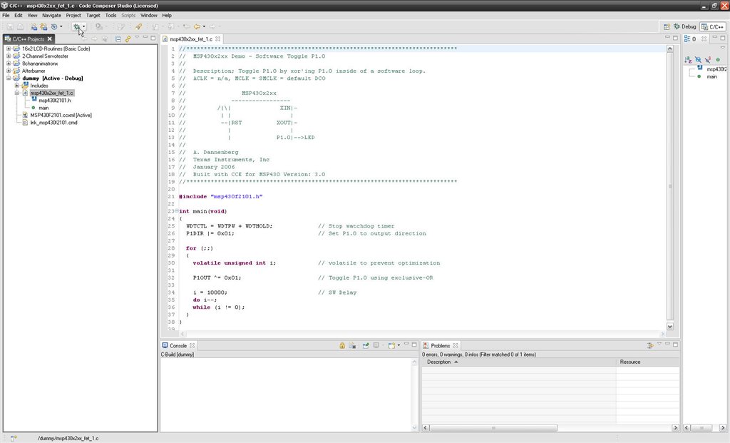 CCS 4 tutorial - Code Composer Studio forum - Code Composer Studio™︎ - TI E2E support forums