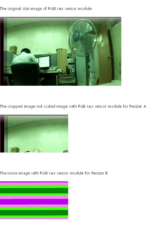 Resize problem with RGB Raw Sensor in ti-dvsdk_dm368-evm_4_01_00_09 - Processors forum ...