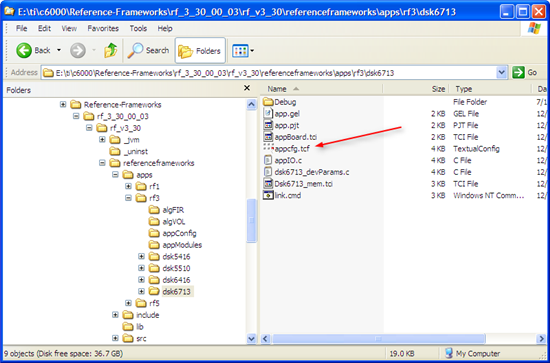 [C6713] reference framework software - Processors forum - Processors - TI E2E support forums