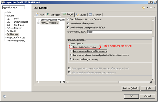 Problem programming MSP430G2452 with Launchpad - MSP low-power microcontroller forum - MSP low ...