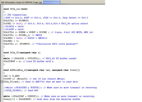 Problems With Msp5438a Using Uscia3 For Spi Msp Low Power Microcontroller Forum Msp Low