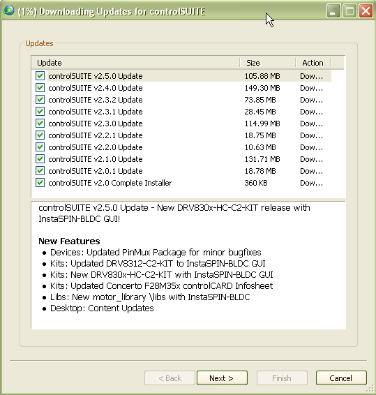 Updating Controlsuite C2000 Microcontrollers Forum C2000™︎ Microcontrollers Ti E2e Support