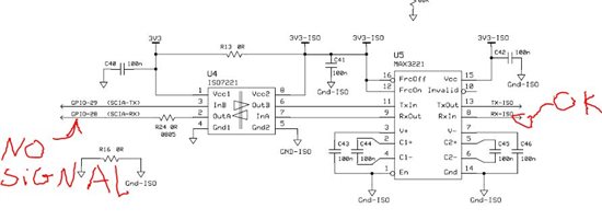 Bidirectional Communication Between Pc And Experimenter Kit Tms320f28335 C2000 