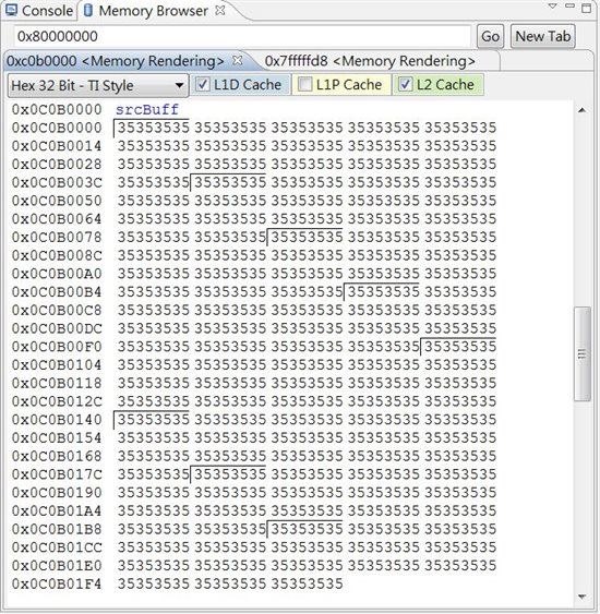 EDMA for Memory Exchange Problem - Processors forum - Processors - TI E2E support forums