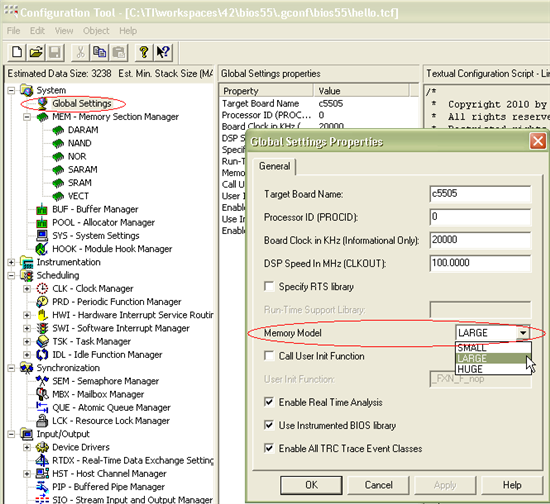Using DSP/BIOS on CCS v4 - Code Composer Studio forum - Code Composer Studio™︎ - TI E2E support ...