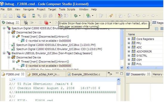 Error creating target configuration file. - Code Composer Studio forum - Code Composer Studio™︎ ...