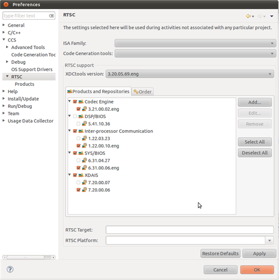CCS5 build error: "No rule to make package.mak" - Code Composer Studio forum - Code Composer ...