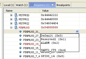 CCS4 EDMA Registers display - Code Composer Studio forum - Code Composer Studio™︎ - TI E2E ...