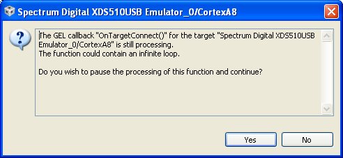 Why can't I connect normally to the ARM cortex-A8 using the XDS510USB? - Code Composer Studio ...
