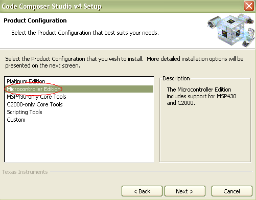 How Can I Use Dspbios In Ccs V4 Microcontroller Edition Node Locked