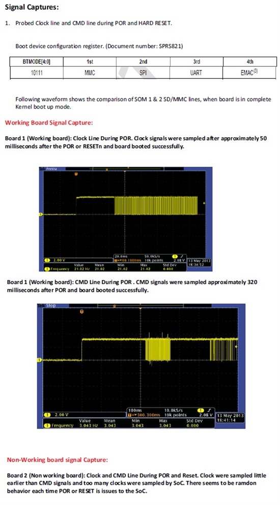 SD booting issue in DM385 Davinci Processor - Processors forum - Processors - TI E2E support forums