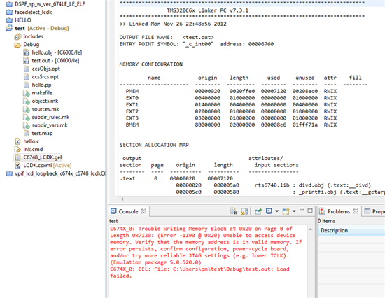 Problem debugging with JTAG xds100v3 on LCDK6748 - Code Composer Studio forum - Code Composer ...