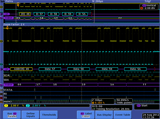 MSP430 I2C slave transmit - MSP low-power microcontroller forum - MSP low-power microcontrollers ...