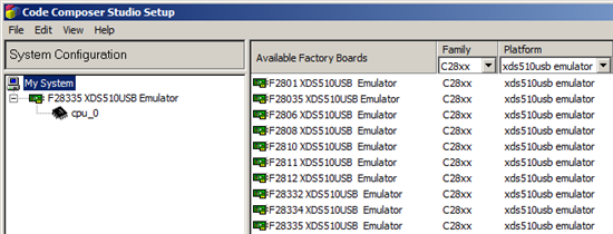 connecting On-Chip Flash Programmer using TMS320C28346 DSP and the Spectrum Digital XDS510LC ...