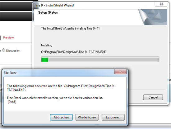 Installation Problems With Tina90 Simulation Hardware And System Design Tools Forum