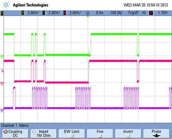TCA4311 not propagating ACK - Interface forum - Interface - TI E2E support forums