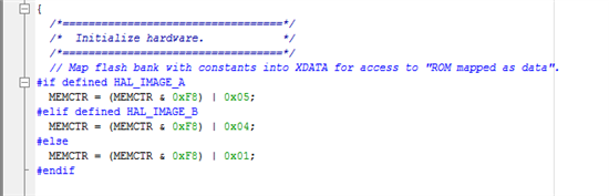 CC254x: OAD: Minimizing ImageA: Linker File Incompatible with Hardcoded Values in hal_startup.c ...