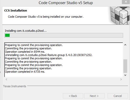 FAILING TO INSTALL CCS v5 - Code Composer Studio forum - Code Composer Studio™︎ - TI E2E support ...