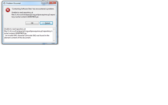 CCS v5 cannot update - Code Composer Studio forum - Code Composer Studio™︎ - TI E2E support forums