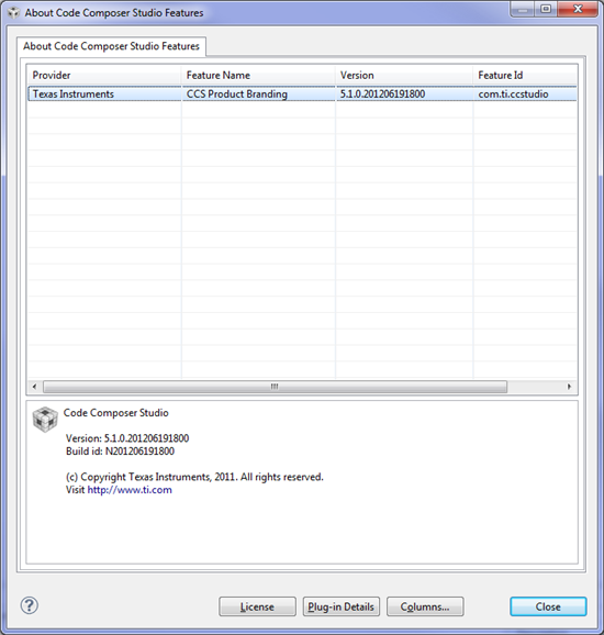 CCSv5 Errors during Update - Code Composer Studio forum - Code Composer Studio™︎ - TI E2E ...
