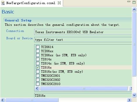 How to use XDS100v2 to connect to EVM8168 with CCS4.2.0? - Code Composer Studio forum - Code ...