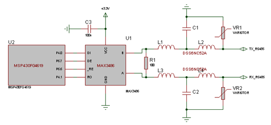 RS485 with a MSP430FG4619 - MSP low-power microcontroller forum - MSP low-power microcontrollers ...