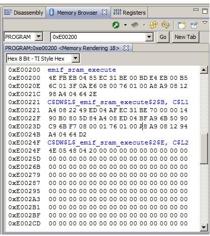 Spectrum Digitlat TMS320C5515 external FLASH running Code - Processors forum - Processors - TI ...
