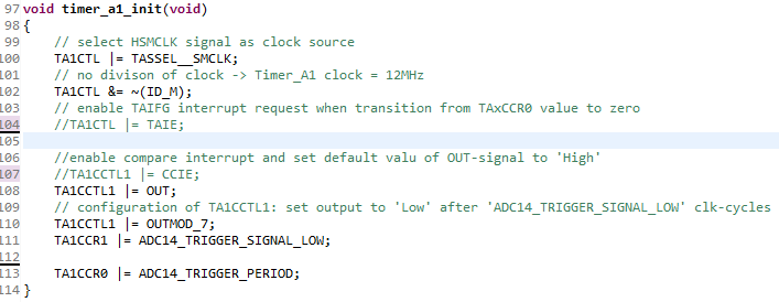 MSP432 ADC Triggered By Timer A Output MSP Low Power Microcontroller