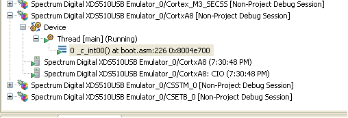 Debug not coming to main - Code Composer Studio forum - Code Composer ...