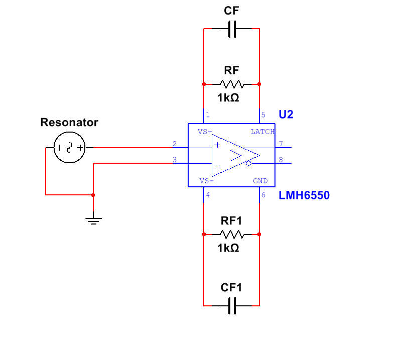 Could I use LMH 6550 differential amplifier as trans-impedance ...