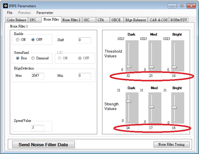 DM368 Image Tuning Tool & Noise Filter - Processors forum - Processors - TI E2E support forums