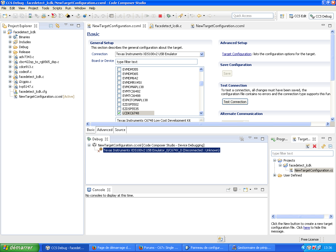 Connexion problem with XDS100V2 - Processors forum - Processors - TI E2E support forums