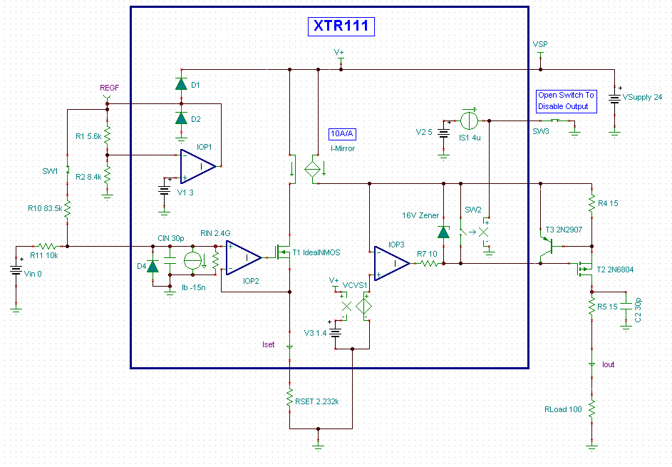 Inquiry regarding offset and span adjustment on XTR111 - Amplifiers ...
