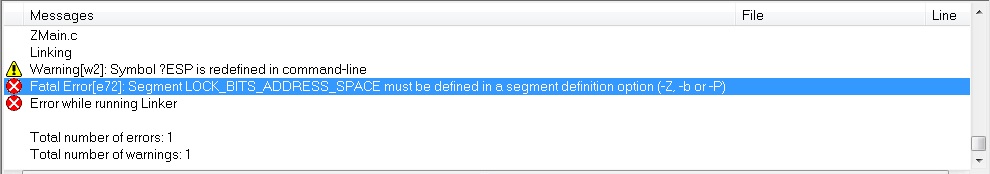 IAR 8.3 "Error while running Linker" - Zigbee & Thread forum - Zigbee & Thread - TI E2E support ...