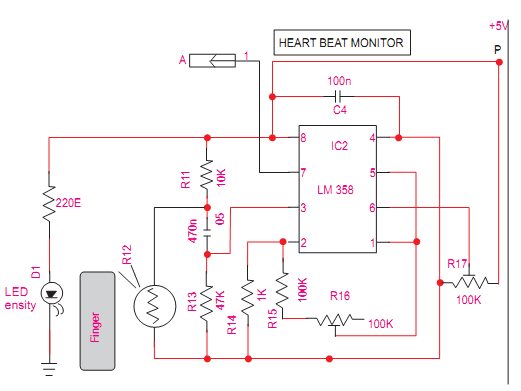 Heart rate monitoring circuit - MSP low-power microcontroller forum ...