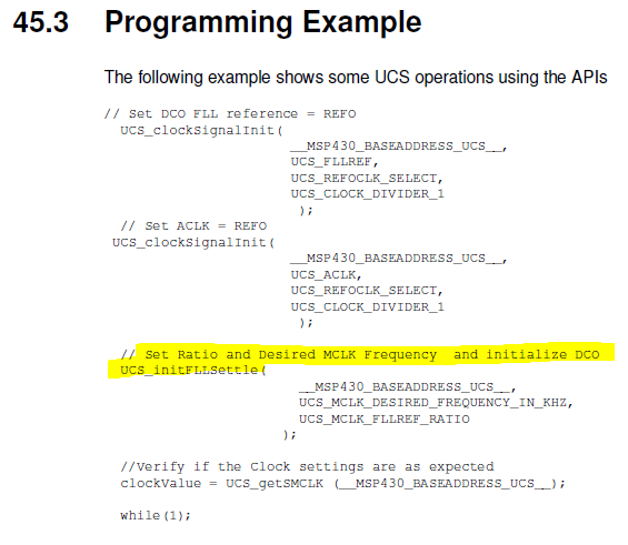 Setting Clock For Msp430f5529 Msp Low Power Microcontroller Forum