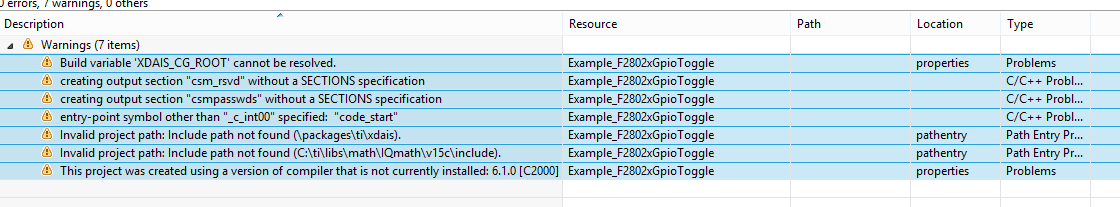 C2000 launchpad, problems everywhere - C2000 microcontrollers forum - C2000™︎ microcontrollers ...