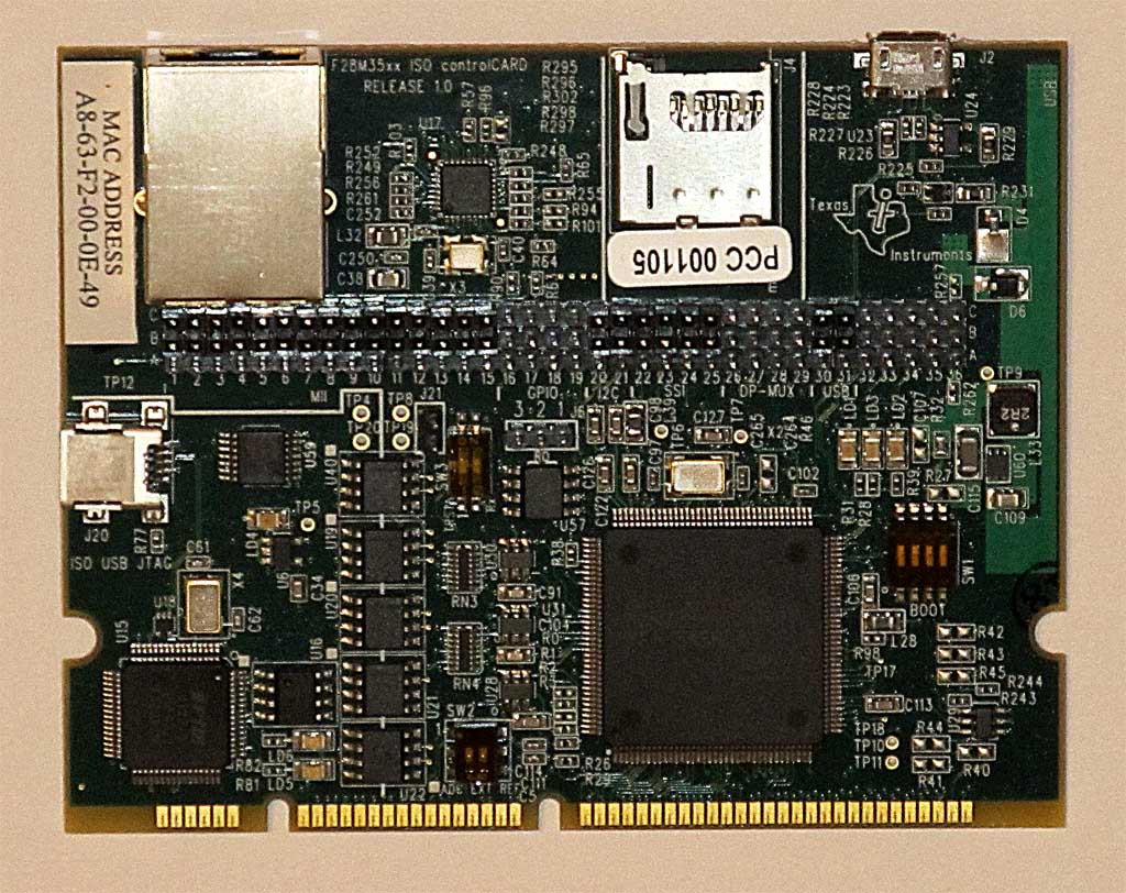 controlCARD connection problem - C2000 microcontrollers forum - C2000™︎ microcontrollers - TI ...