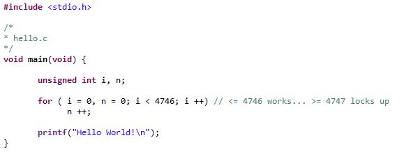 C28346 Locking Up - C2000 microcontrollers forum - C2000™︎ ...