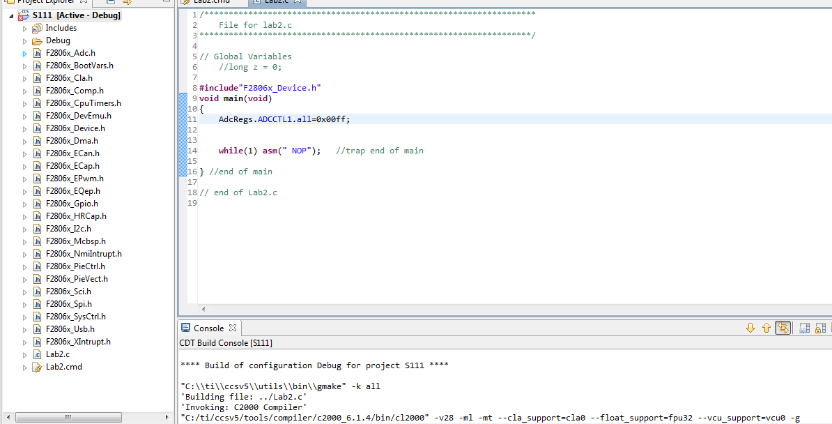 Programming C2000 F28069 using CCSv5-- Error - C2000 microcontrollers ...