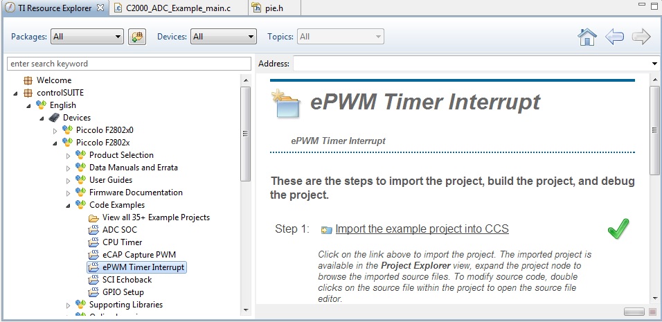 f28027 - C2000 microcontrollers forum - C2000™︎ microcontrollers - TI E2E support forums