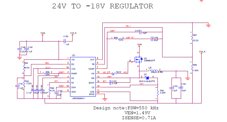 LM5088MHX-1 -low output voltage - Power management forum - Power management - TI E2E support forums