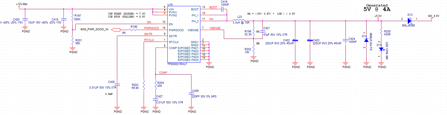 TPS54521 - Device Failure - Output Stage S/C - Power management forum - Power management - TI ...