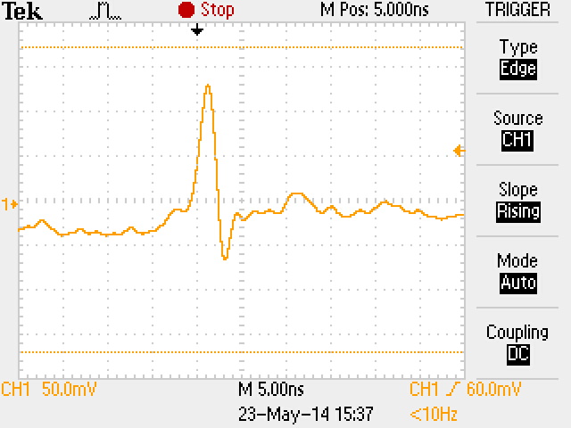 How can input voltage spikes be eliminated using the TPS54319 on the TPS54319EVM? - Power ...