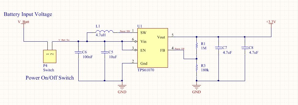 TPS61070 3 battery cells input voltage problem - Power management forum ...