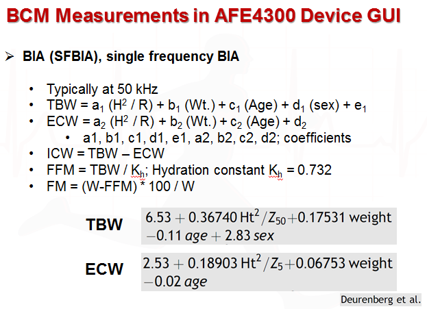 AFE4300 BCM Algorithms - Data converters forum - Data converters - TI ...