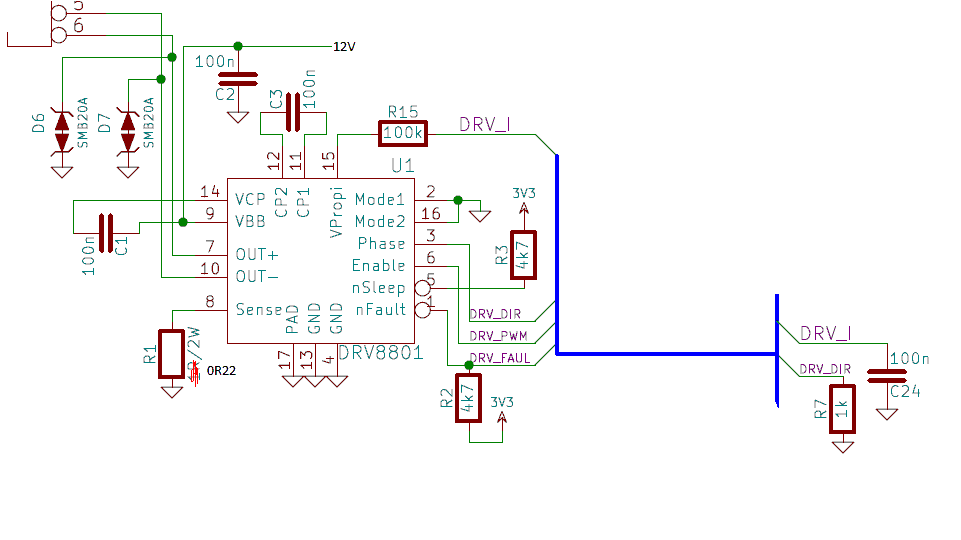 DRV8801 strange VPROPI shape - Motor drivers forum - Motor drivers - TI E2E support forums