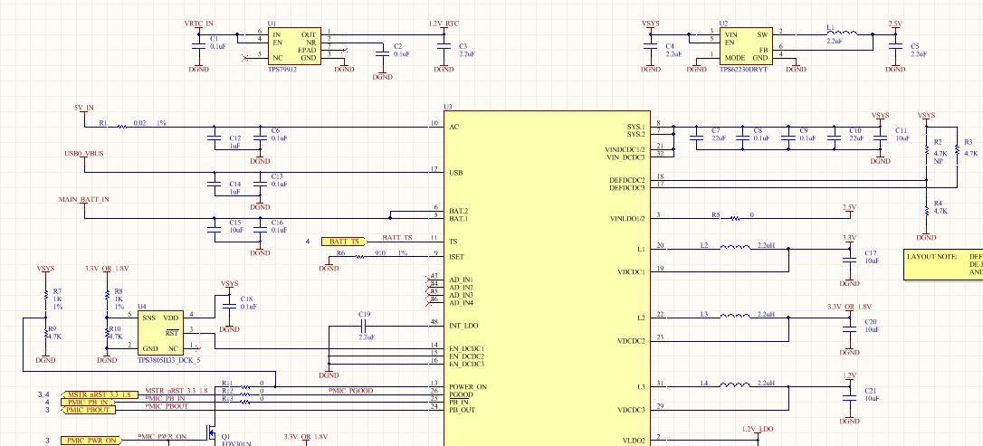 Powering AM1806 and MT9P031 with TPS65070 - Processors forum ...