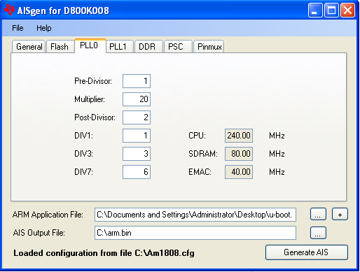 Methods to Load Kernel and File System file in AM1808 - Processors forum - Processors - TI E2E ...