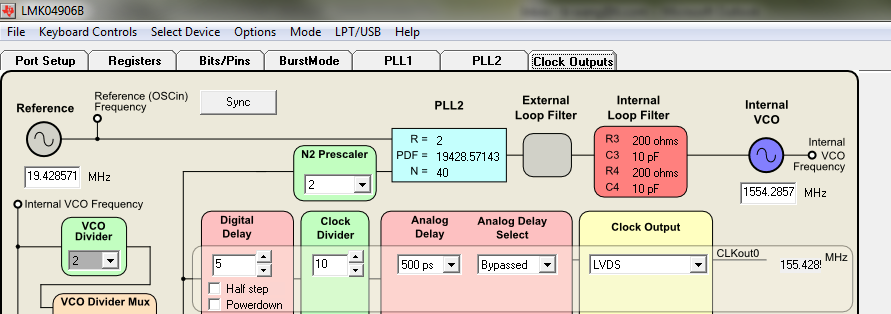 LMK04906 / About frequency multiplying - Clock & timing forum - Clock & timing - TI E2E support ...
